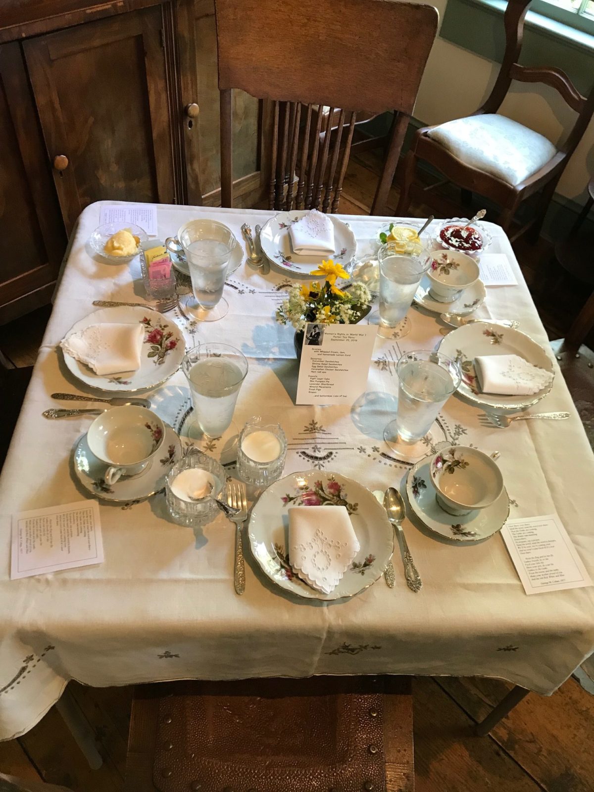 Afternoon Teas | Historic Vienna, Inc.