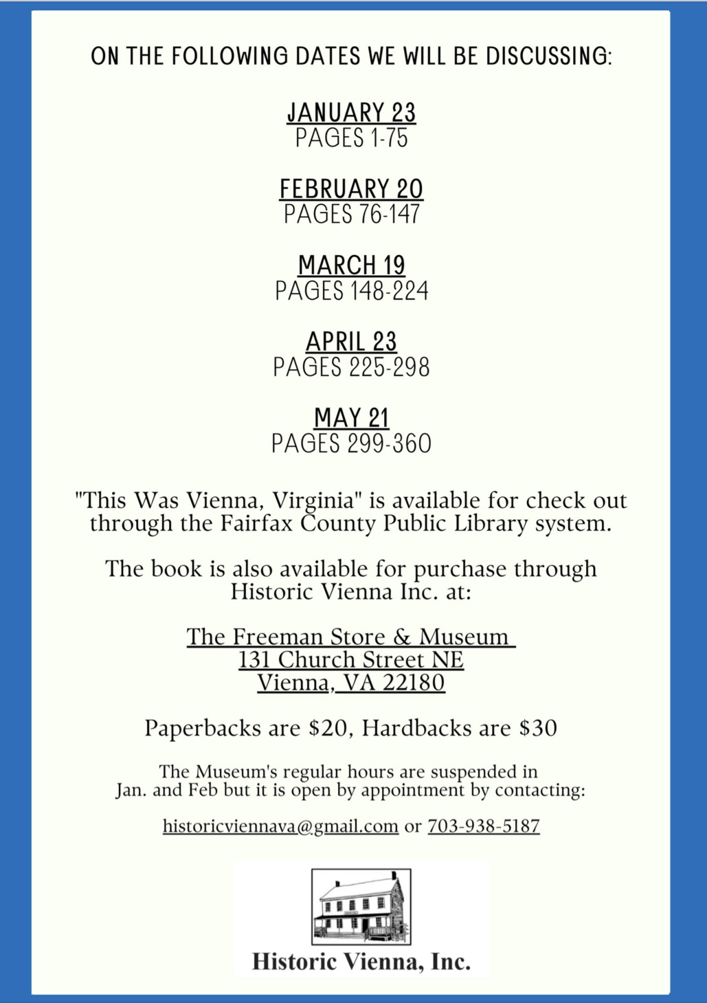 Historic Vienna, Inc. – Preserving & Promoting Vienna's History ...